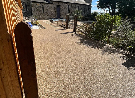 Resin Bound Surfacing For Heritage Site | Resin Driveways | Driveway ...